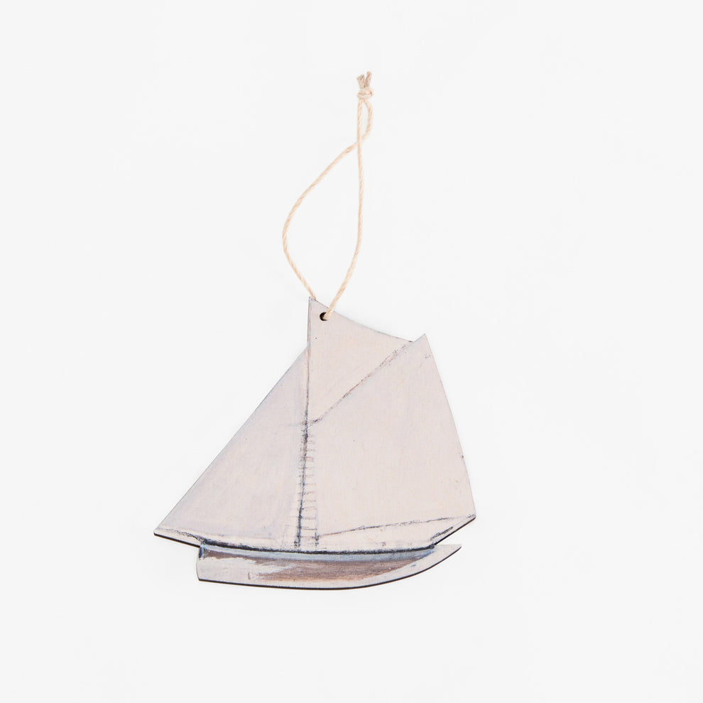 Alfred Wallis Wooden Boat Decoration – Kettle's Yard Shop