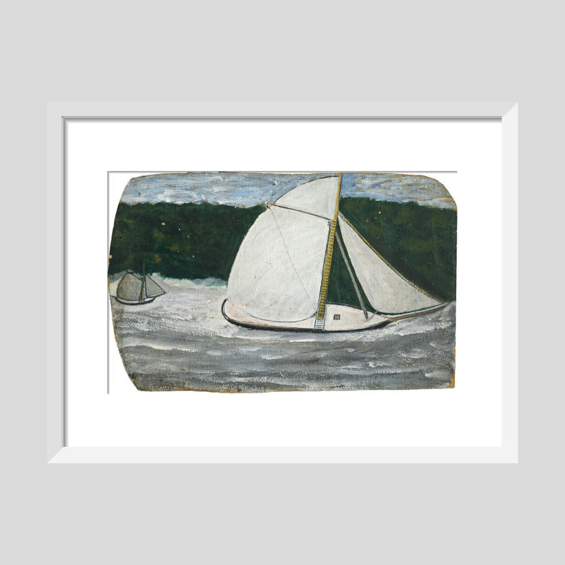 Alfred Wallis Harbour scene Print – Kettle's Yard Shop