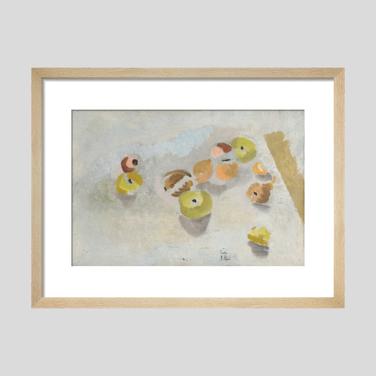 Ben Nicholson 1927 (apples and pears) Print – Kettle's Yard Shop