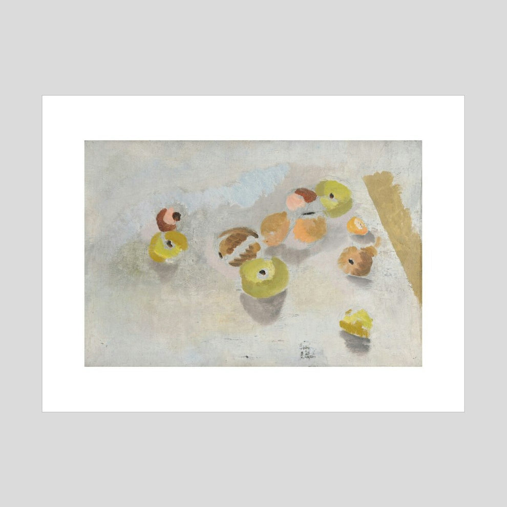 Ben Nicholson 1927 (apples and pears) Print – Kettle's Yard Shop